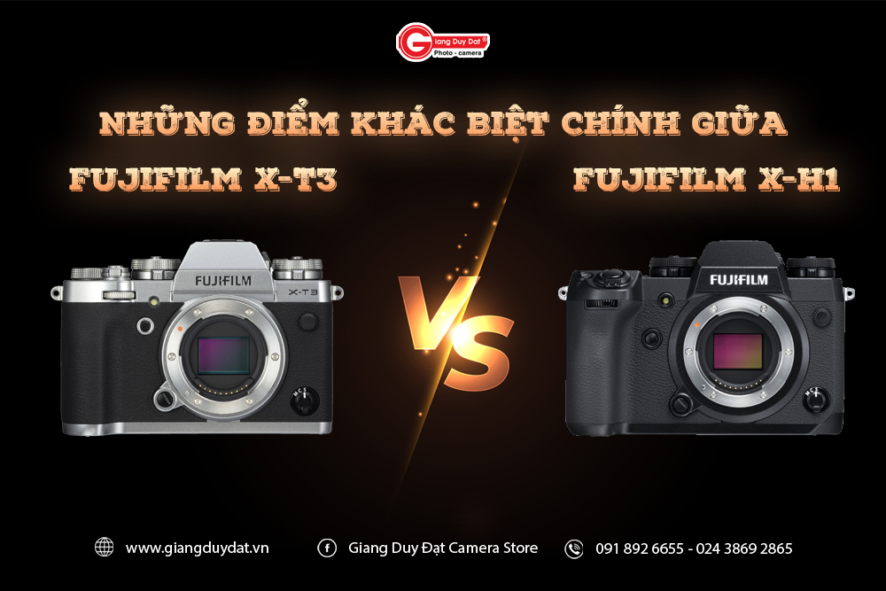 10 điểm khác biệt chính giữa Fujifilm X-T3 và X-H1: Đâu là sự lựa chọn hợp lý dành cho bạn ...